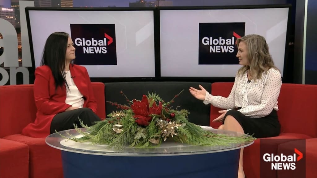Managing Holiday Stress | CASA on Global News Morning - CASA Mental Health