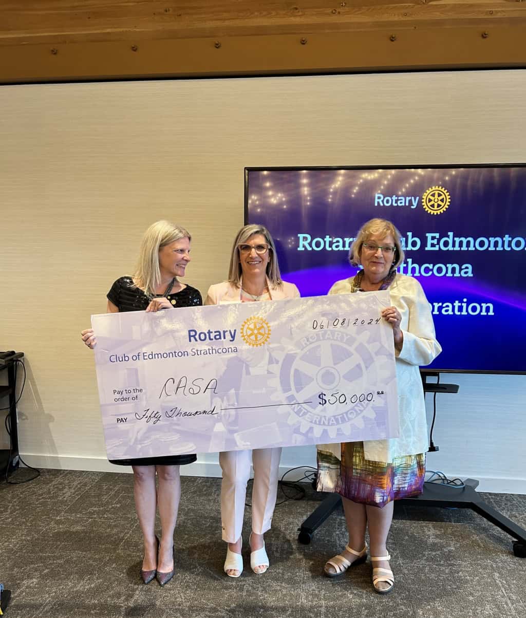 Donor Spotlight: Rotary Club of Edmonton Strathcona - CASA Mental Health